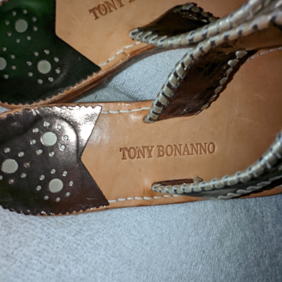 Stephen Bonanno | Shoes | Tony Bonanno Palm Beach Sandals 85 | Poshmark